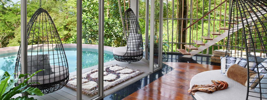 Tree House With Indoor Pool